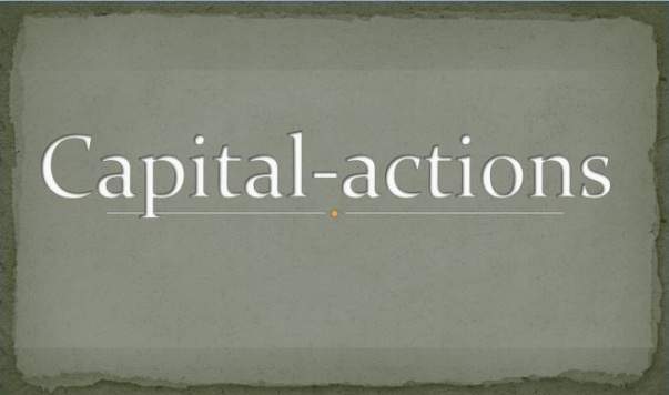 Capital-actions, définition – ZAKWELI